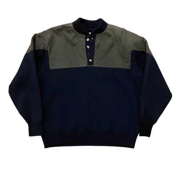 Filson | Sweaters | Vintage Filson Henley Guide Wool Sweater Mens Large ...